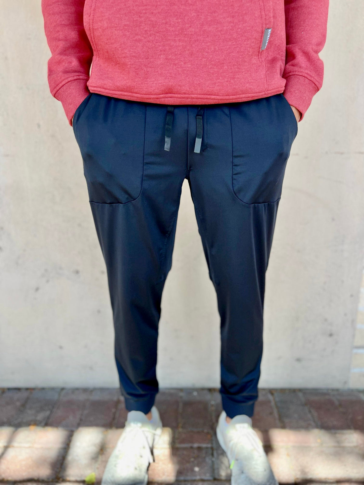 Burlebo's Black Performance Jogger — The Crooked Crown